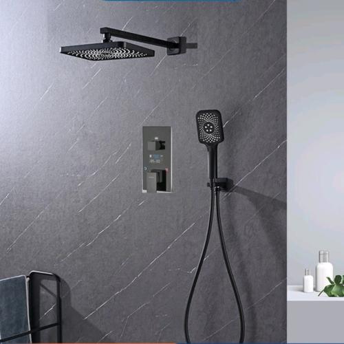 Jual Shower tanam panas dingin digital bahan kuningan tebal, kran ...