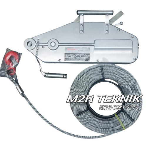 Jual Tirfor NAGASAKI Wire Rope Pulling Hoist Capacity 3.2 Ton x 20 ...
