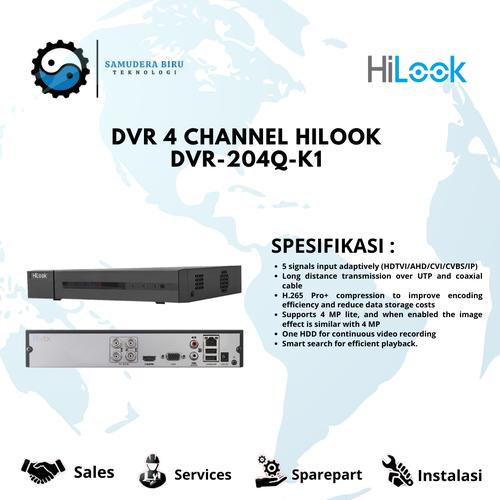Jual DVR HILOOK 4 CHANNEL DVR-204Q-K1(S) - Kota Pekanbaru - SAMUDERA ...