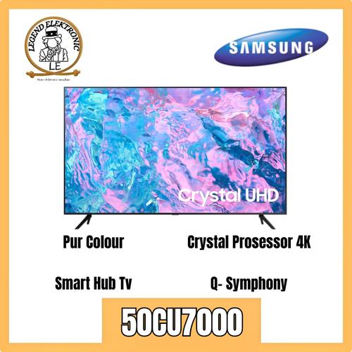 Jual SAMSUNG CU7000 TV SMART 50 INCH CRYSTAL UHD 4K UA50CU7000KXXD ...