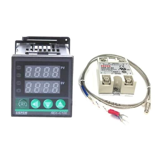 Jual REX C-100 Digital Pid Temperature Controller dan SSR 40A - Jakarta Barat - mayosmart ...
