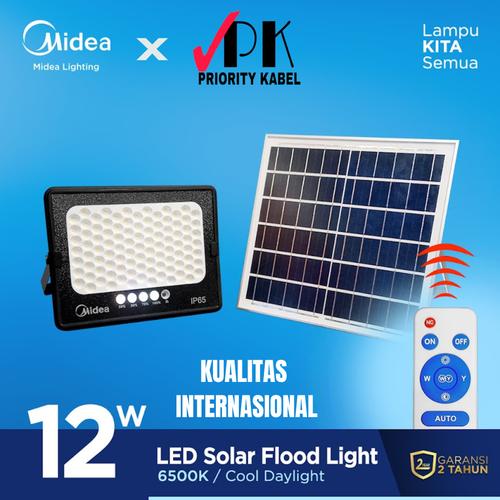 Jual Floodlight Led 12 Watt Panel ( Solar panel ) 6500K Cool Daylight ...