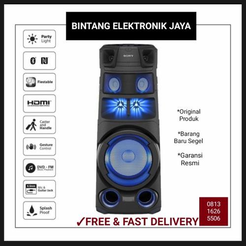 Jual SONY MHC-V83D AUDIO SPEAKER WITH BLUETOOTH HIGH POWER V83D KARAOKE ...