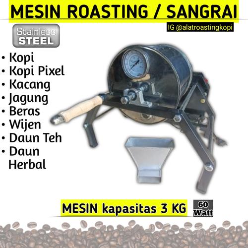 Jual Coffee Roaster • Mesin Roasting Kopi • Mesin Sangrai Kopi • 3 Kg ...