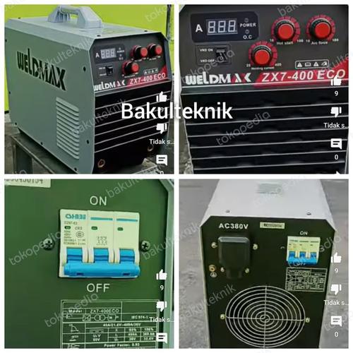 Jual mesin las weldmax ZX7-500 eco mesin las weldmax 500 ampere - Kota ...