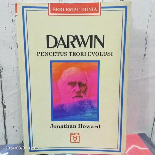 Jual ANTIK Buku SERI EMPU DUNIA DARWIN PENCETUS TEORI EVOLUSI Karangan Jonathan Howard - Buku ...