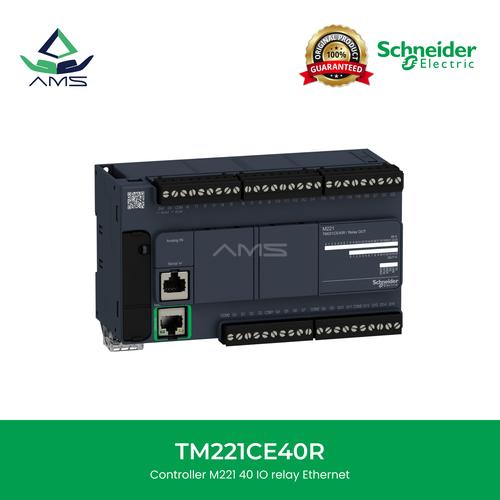 Jual PLC Schneider Modicon M221 40 IO Relay Ethernet TM221CE40R - Kab ...