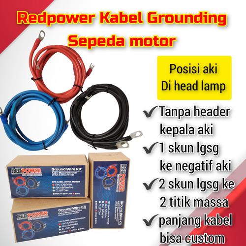 Jual Kabel ground motor Redpower untuk grounding aki posisi depan ...