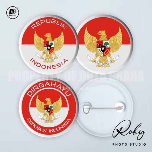 Jual [PIN PRESS] DIRGAHAYU GARUDA MERAH PUTIH Pin Bros Aksesoris ...