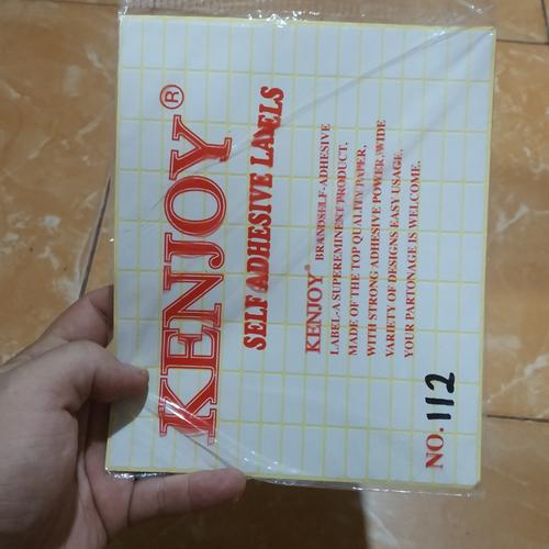 Jual Label Undangan Label Harga Putih Polos no 112 Per 1 bungkus isi 10 ...