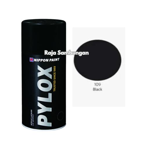 Jual Pylox 109 Black Solid Colours Cat Semprot Spray Paint Pilok Pilox Pylok 300cc Hitam - Kota ...
