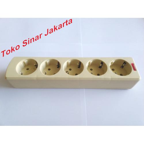 Jual Stopkontak Stop Kontak Colokan Colok Terminal Kotak Listrik 5 ...