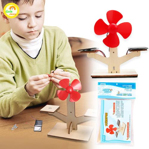 Jual Kit Edukasi Solar Panel Paket / Paket Rangkaian Dinamo Kipas ...