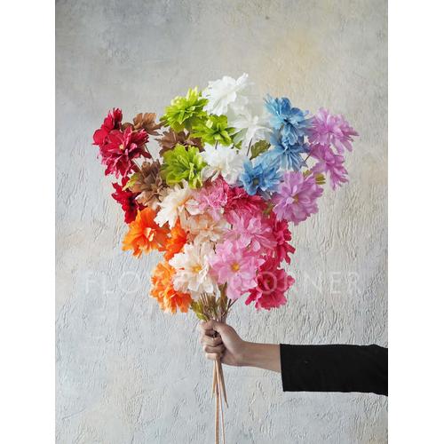 Jual Bunga Artificial Blooming Chrysantemum Dahlia Colourful (B24044 ...