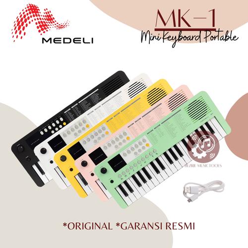 Jual Medeli MK1 Mini Keyboard Portable Medeli Mk-1 Keyboard Pemula ...