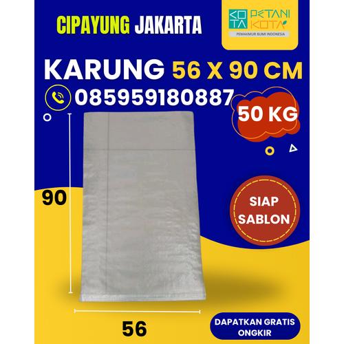 Jual KARUNG PLASTIK BARU UKURAN 56 x 90 / KARUNG PACKING TEBAL / KARUNG ...