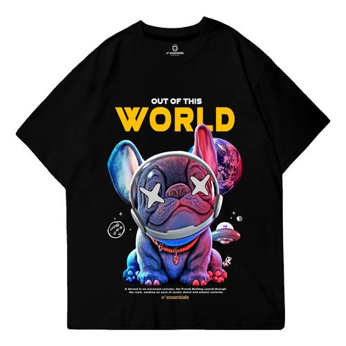 Promo O2 Essentials Kaos Oversize Hitam Premium Pria dan Wanita ...