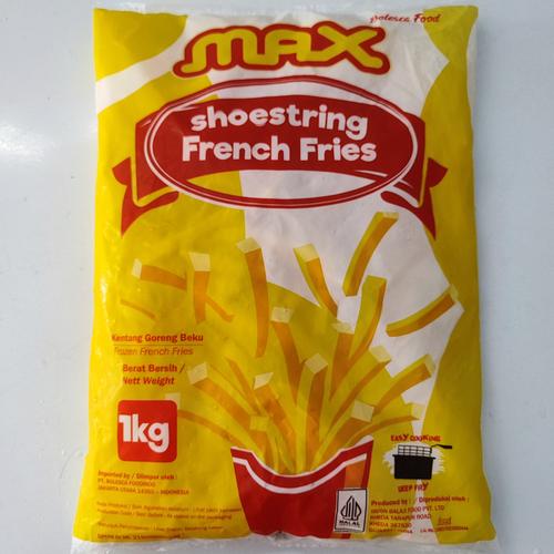 Jual Kentang Goreng Max Shoestring French Fries 1 Kg Kentang Beku ...