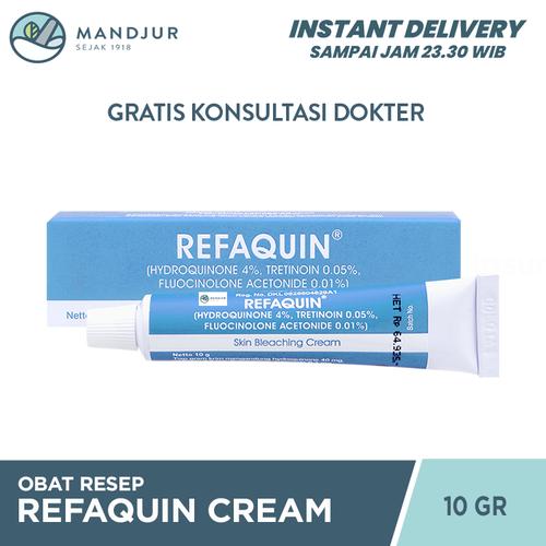 Jual Refaquin cream 10 g / Melasma / Flek Kulit - Jakarta Pusat ...