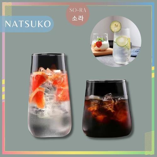 Promo SORA - NATSUKO - Gelas Aesthetic Estetik Gelas Kafe Unik Kaca Gelas Kopi Cangkir Kopi ...