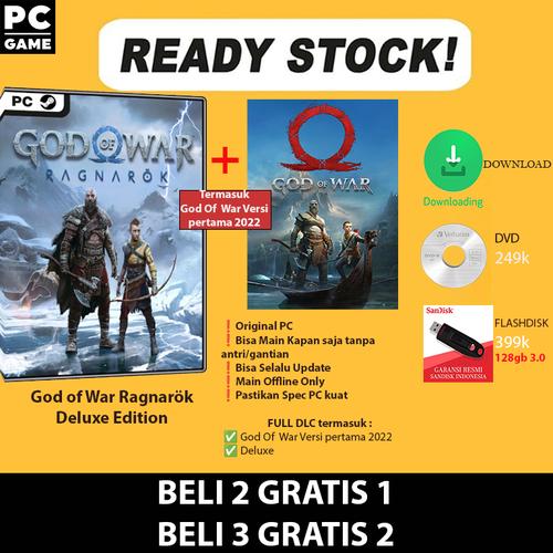 Jual God of War Ragnarok Deluxe Edition PC Original - dvd DL90GB - Kota ...