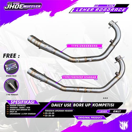 Promo Header Knalpot motor Sonic 150 Supra GTR 150 Original Jhoe ...