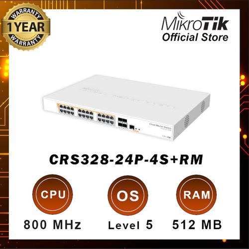 Jual MikroTik CRS328-24P-4S+RM - Jakarta Barat - Mikrotik Official ...