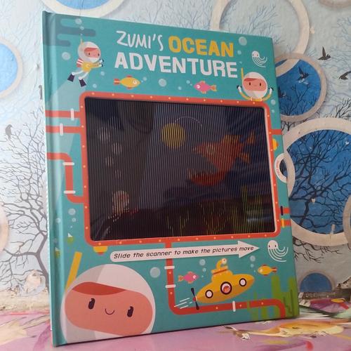 Jual ZUMI'S OCEAN ADVENTURE.SLIDE THE SCANNER TO MAKE THE PICTURES MOVE ...