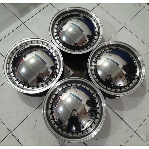 Jual Velg Mobil Bekas Ring 14 Lubang Baut 4x100 4x114,3 MIRROR HSR ...