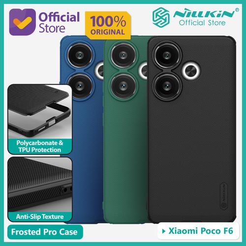 Promo Case Xiaomi Poco F6 Nillkin Frosted Pro Hybrid Casing - MagSafe ...