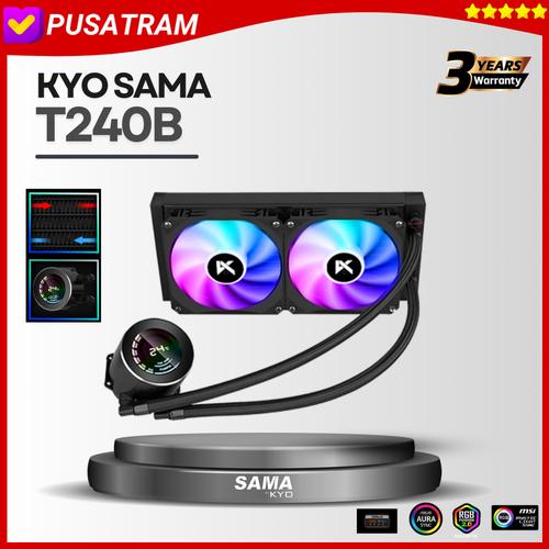 Jual KYO SAMA T240B ARGB AIO Liquid Cooling 240mm AIO 240 GARANSI RESMI ...