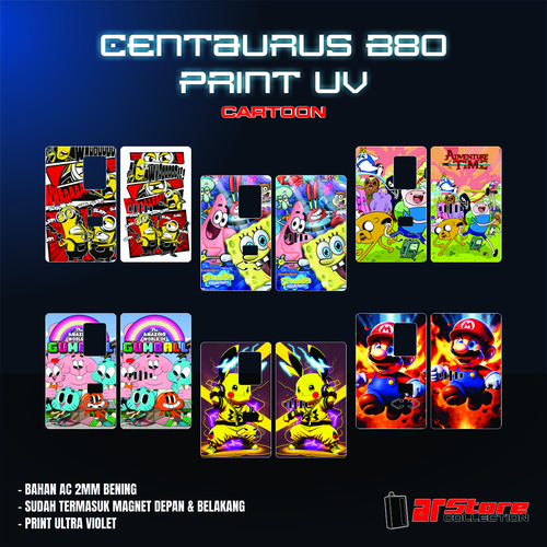 Jual Panel Backdoor Centa B80 Print Ultra Violet edisi Cartoon - #001 ...