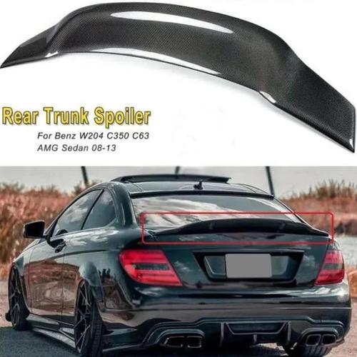 Jual Mercedes W204 Renntech Style Spoiler Carbon Fiber R Style Spoiler ...