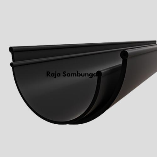 Jual Pipa Talang 8 inch PVC 1/2 Lingkaran Paralon Belah Setengah Bulat ...