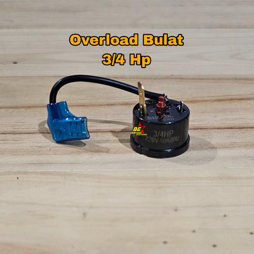 Jual OVERLOAD AC BULAT 3/4 PK OVERLOAD BULAT AC 3-4 PK 3/4 HP KLIXON ...