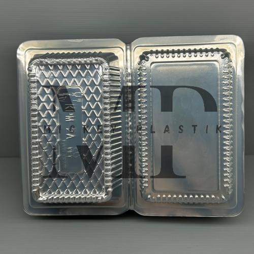 Jual ISI 50 PCS / MIKA KUE 2A / MIKA PLASTIK KOTAK MAKANAN / BOX MIKA ...