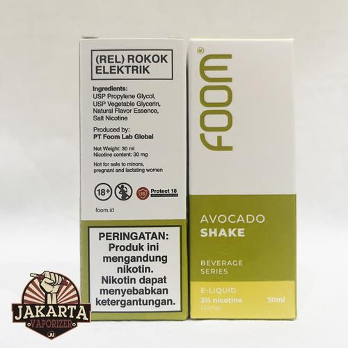 Jual [SALT] MAAD FOOM AVOCADO SHAKE SALTNIC 30ML 30MG BY FOOM - Jakarta ...