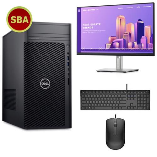 Promo Dell Precision T3680 MT Intel Core i7-14700 Memory 16GB DDR5 M.2 512GB 24" P2422H T1000 ...