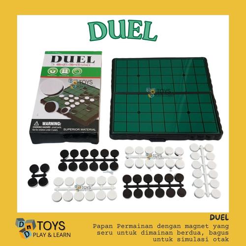 Jual Mainan Anak dan Keluarga Board Game Othello Duel Reverse Set Catur ...