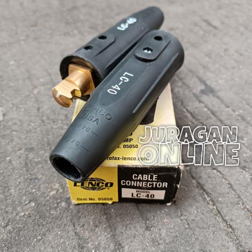 Jual Cable las Connector Lc 40 350 Amp Lenco Made in usa konektor las ...