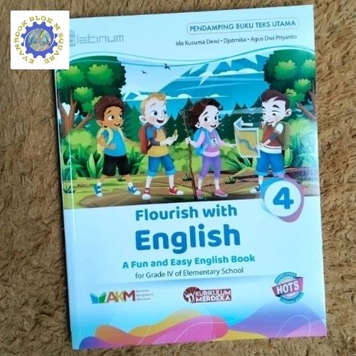 Jual BUKU FLOURISH WITH ENGLISH KELAS 4 IV SD Mi kURIKULUM MERDEKA ...