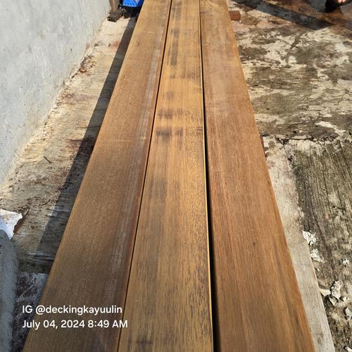 Jual papan kayu ulin kalimantan lebar 14 cm tebal 2 cm - Kota Depok ...
