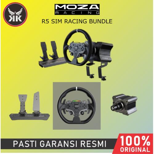Jual MOZA RACING R5 BUNDLE DIRECT DRIVE RACING SIMULATOR STEERING WHEEL ...