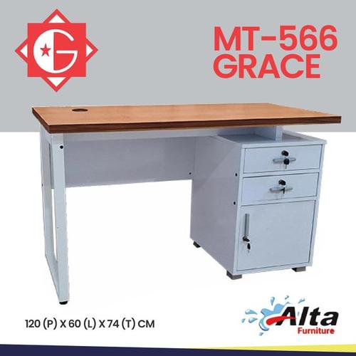 Jual MEJA TULIS MEJA KERJA MEJA KANTOR MEJA MINIMALIS RANGA KAKI BESI - MT 567 GRACE, PASANG ...