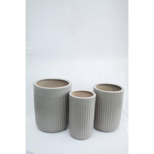 Jual Pot keramik besar pot Tanaman hias pot bunga model bulat tinggi ...