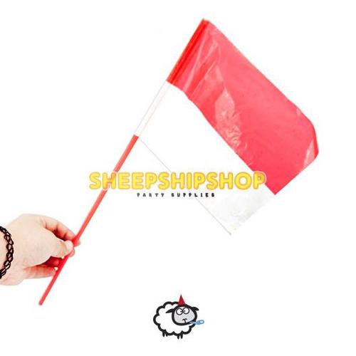 Jual Bendera Stik 35Cm Merah Putih (1 Bungkus Isi 50) Bendera Hut Ri ...