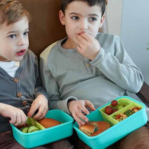 Promo Melii Baby Bento Box with Removable Compartments - Pink - tempat ...