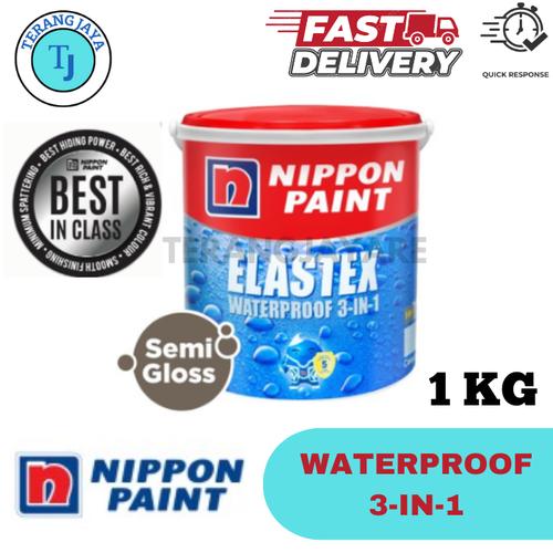 Jual Cat Pelapis Anti Bocor Elastex Waterproofing 1kg - Nippon Paint ...