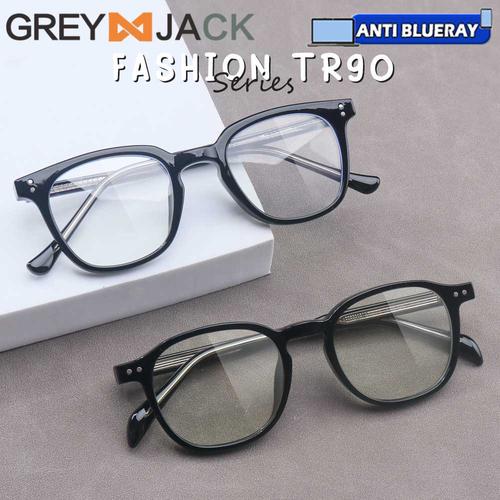 Promo Grey Jack Kacamata Antiradiasi Blueray TR90 Model Kotak Bold ...