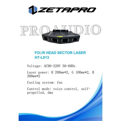 Jual LAMPU LASER LIGHTING PANGGUNG ZETAPRO FOUR HEAD SECTOR LASER HT ...